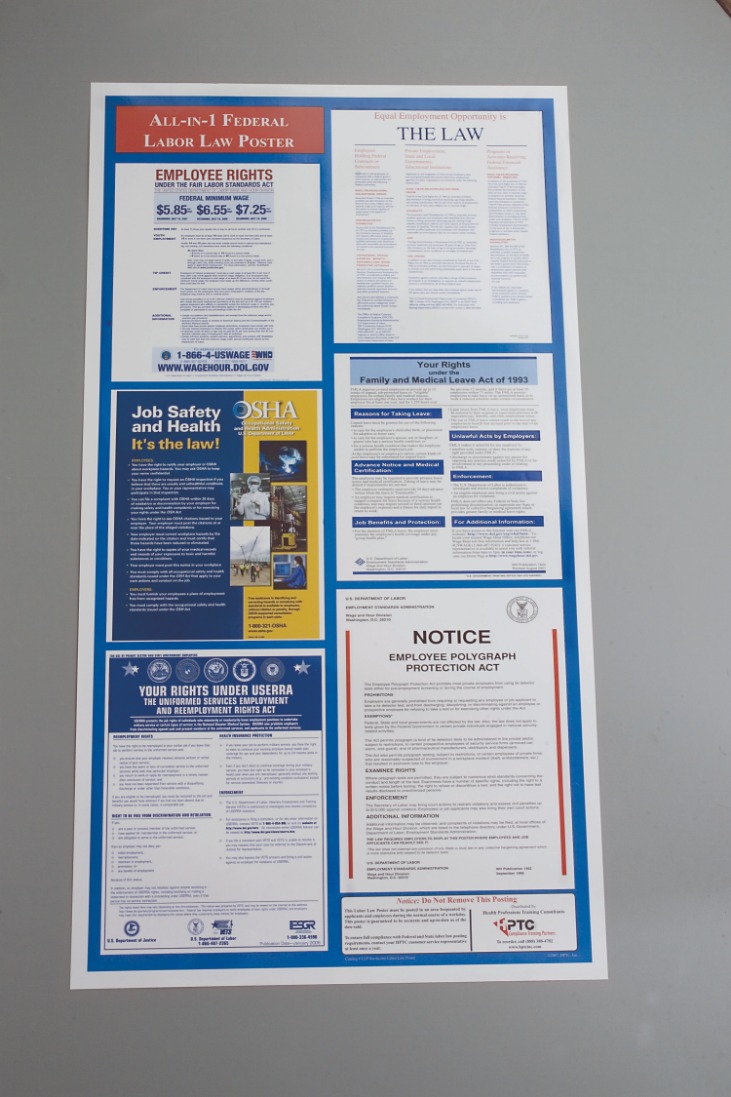 How Many Labor Law Posters Do I Need? Explained Labor Law Education ...